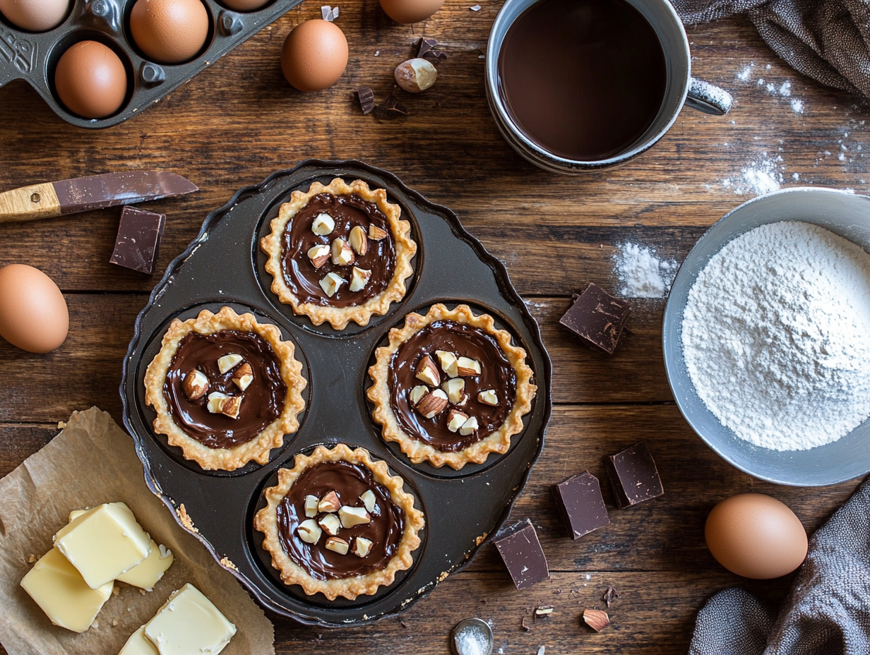 The Ultimate Guide to Irresistible Chocolate Hazelnut Tartlet Cups ...