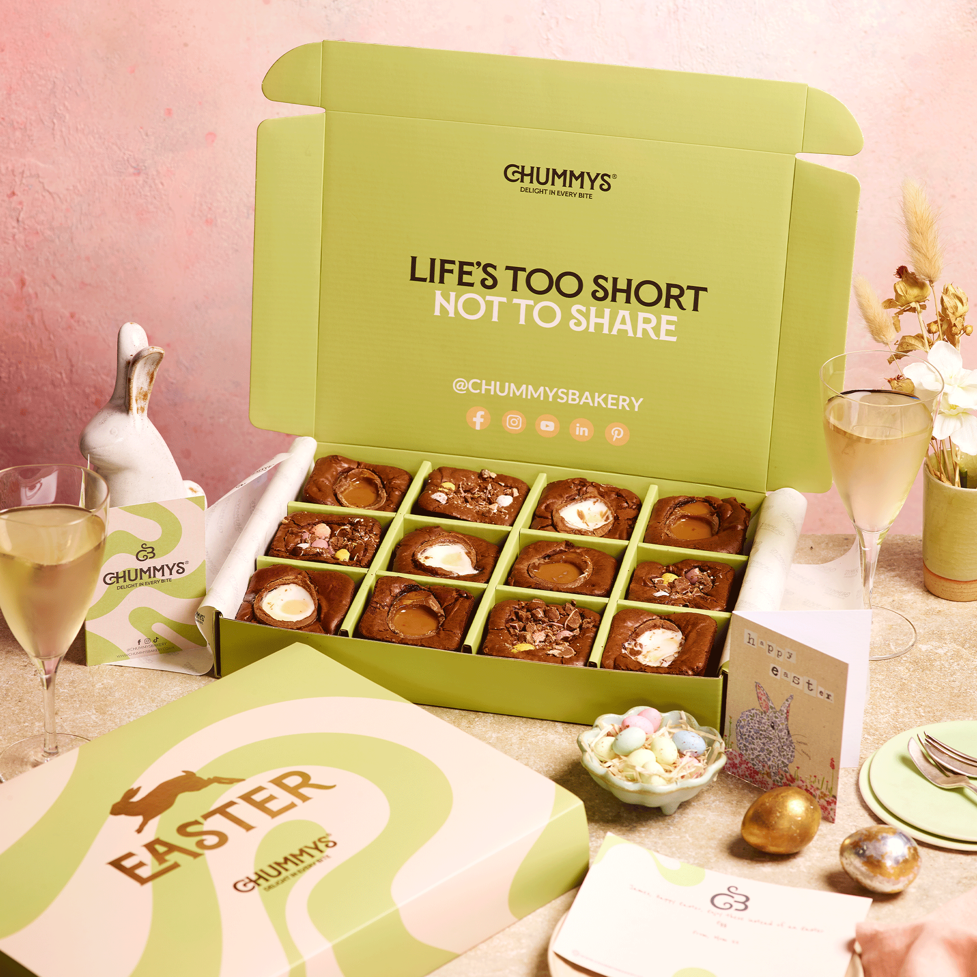 Limited Edition Easter Brownie Box - Delivered To Your Door – Chummys ...