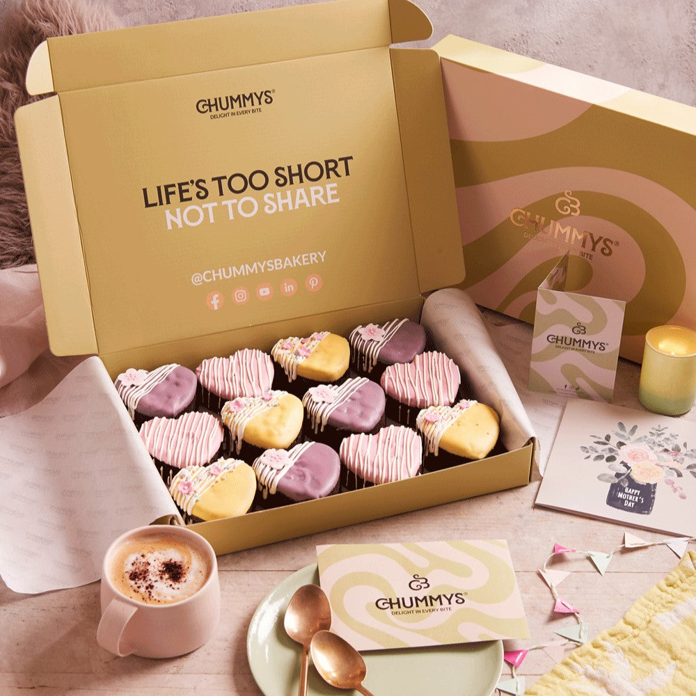 Mother's Day Heart Shaped Postal Brownie Box - Delivered To Your Door ...