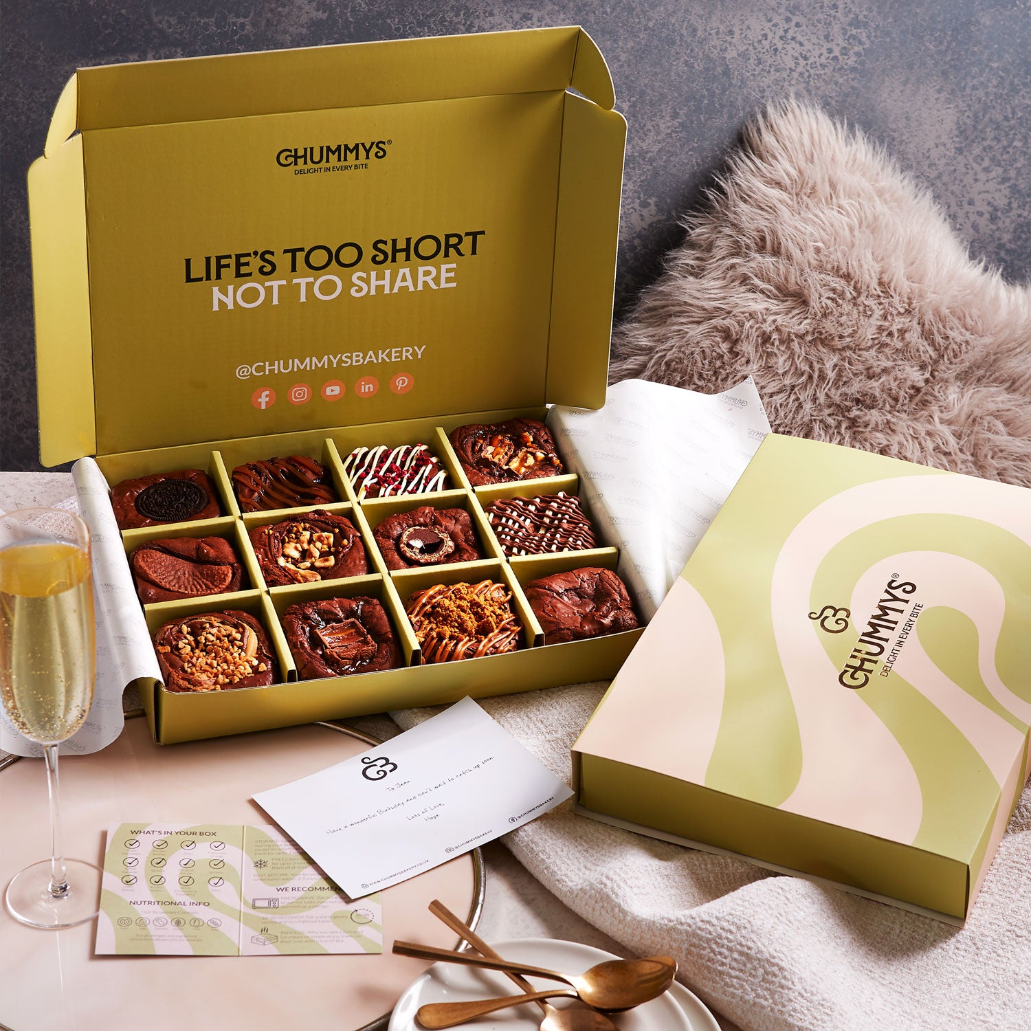 Mixed Box of Postal Brownies Delivered To Your Door – Chummys Bakery